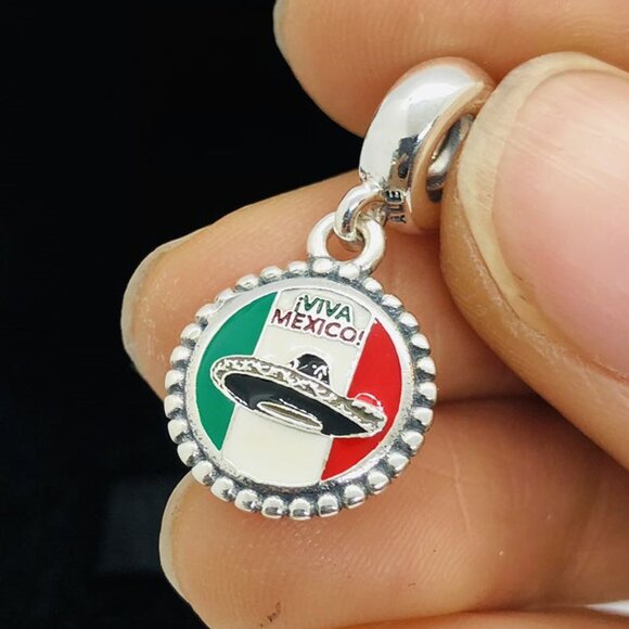 Pandora | Jewelry | Pandora Viva Mexico Charm Sombrero Hat Dangle Charm ...